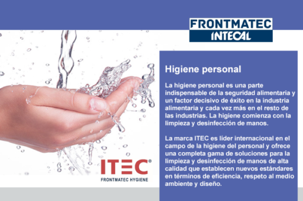La Higiene comienza con la limpieza y desinfección de las manos - Intecal